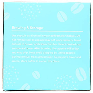 365 by Whole Foods Market, Coffee Dark Java French Roast Pods 12 Count, 4.6 Ounce