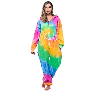 #followme Adult Onesie Pajamas Jumpsuit 6439-NEW-MULTI-XXL