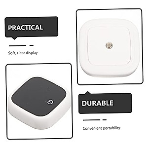 Amosfun 3pcs Fish Tank Thermometer Abs Turtle Container White