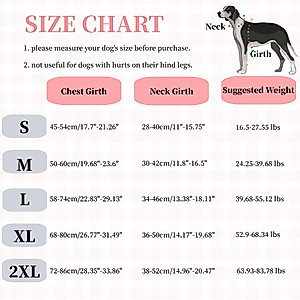 Dog Elbow Protector for Calluses, Dog Post Operative Protection Shirt, Dog Surgery Recovery Suit Clothes Front Leg Braces Elbow Dysplasia, Cone Collar Alternative for Sprain Arthritis Joint Care, L
