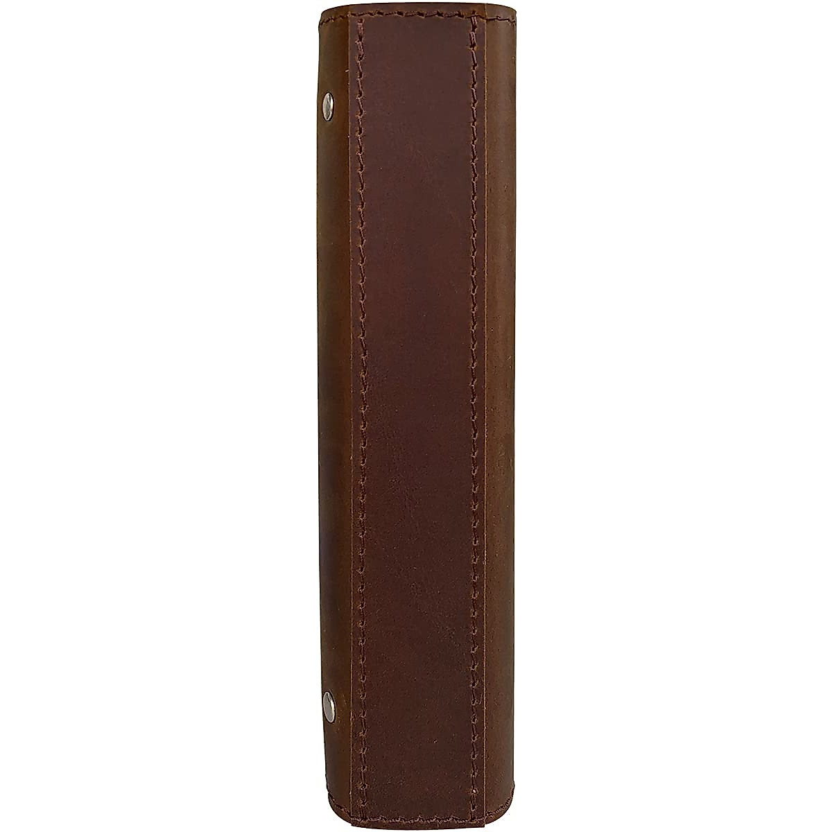 2024-2025 Leather Planner - A5 Genuine Leather Binder Planner with Weekly & Monthly Pages for Men and Women, Inner Pockets and Pen Holder, Refillable