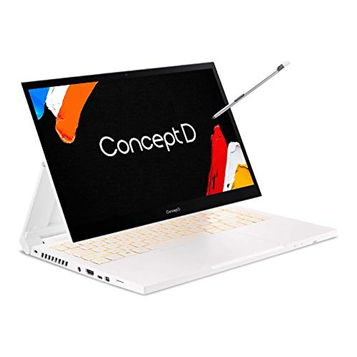 Acer ConceptD 3 Ezel CC314-72G-72SX Convertible Creator Laptop, Intel i7-10750H, GeForce GTX 1650 Max-Q, 14" FHD, Gorilla Glass, Pantone Validated, 100% sRGB, 16GB, 512GB NVMe SSD, Wacom AES 1.0 Pen