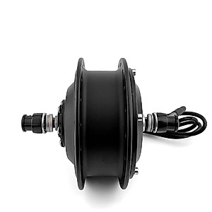 L-faster 24V 36V 48V 250W Normal Bike Electrification Kit with Brushless Motor Hub for Front Wheel Fork 100mm Thumb Accelerator Screen (36V 250W kit)