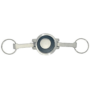 VARMHUS Trash Pump Adapter Dust Cap/Dust Cover,Type DC Cam and Groove Hose Pipe Fitting Coupler,Stainless Steel 316 (3/4")