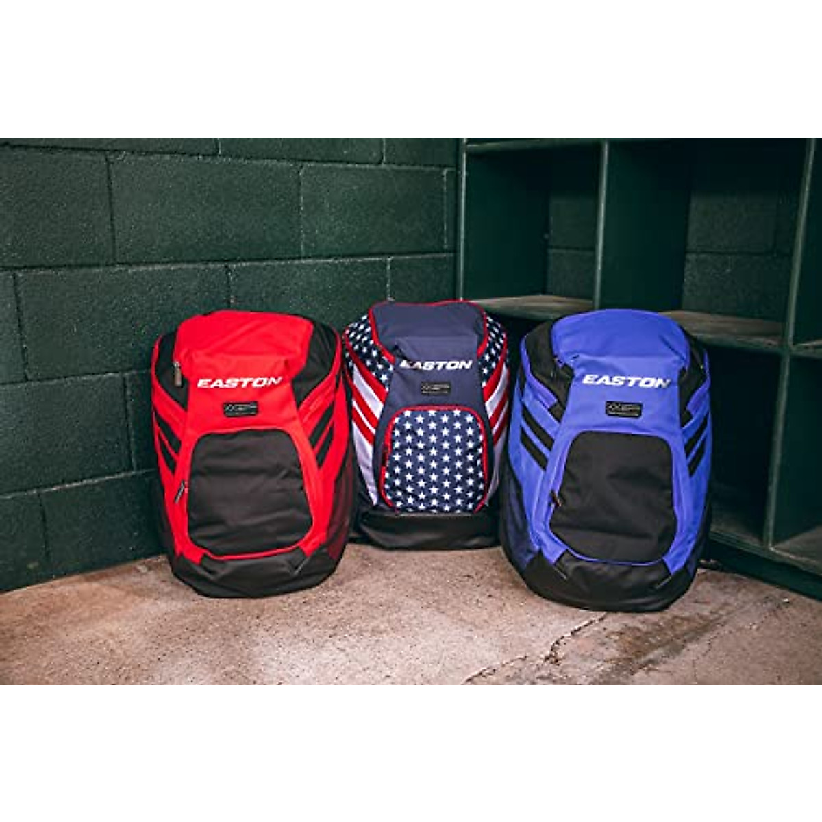 Easton | REFLEX | Adult | Baseball & Fastpitch Softball | Backpack Bag Series | Stars & Stripes