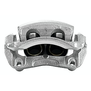 AutoShack Front Drilled and Slotted Brake Rotors Silver Calipers and Ceramic Pads Kit Set Driver and Passenger Side Replacement for Suzuki Equator Nissan Xterra Pathfinder 2005-2022 Frontier BCPKG0634