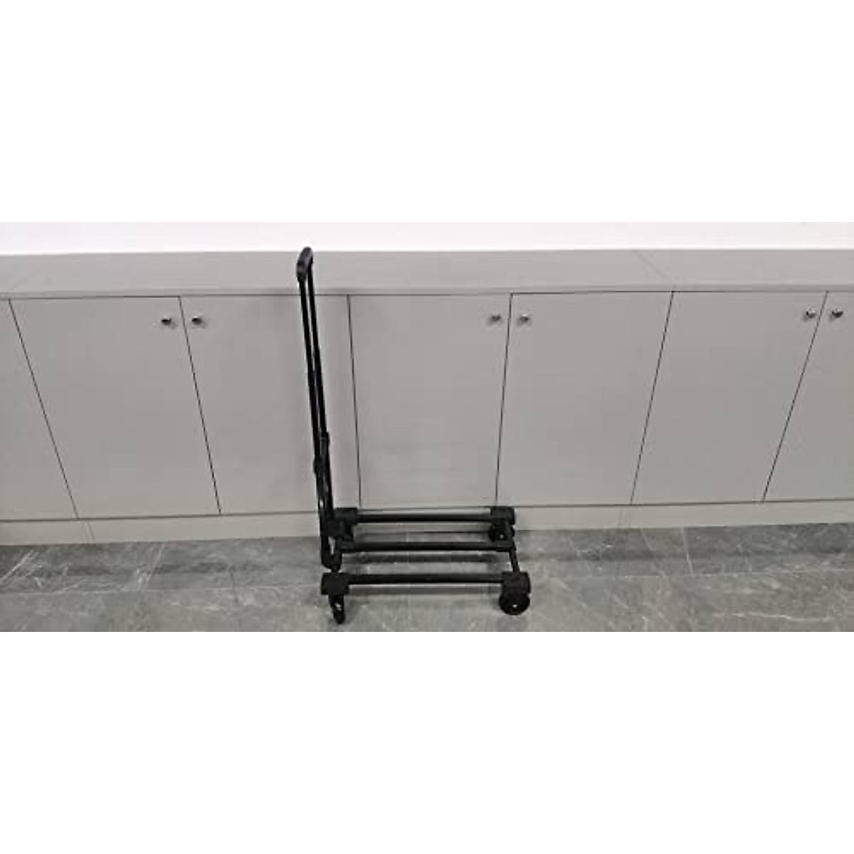 OUKITEL Hand Truck Foldable Dolly Cart, Portable Luggage Cart with 200lbs Capacity for Moving, Car House Office use.