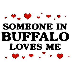 CafePress Loves Me In Buffalo Mug Ceramic Coffee Mug, Tea Cup 11 oz