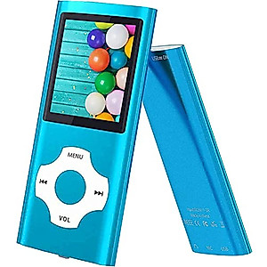 MP3 Player / MP4 Player, Hotechs MP3 Music Player with 32GB Memory SD Card Slim Classic Digital LCD 1.82'' Screen Mini USB Port with FM Radio, Voice Record