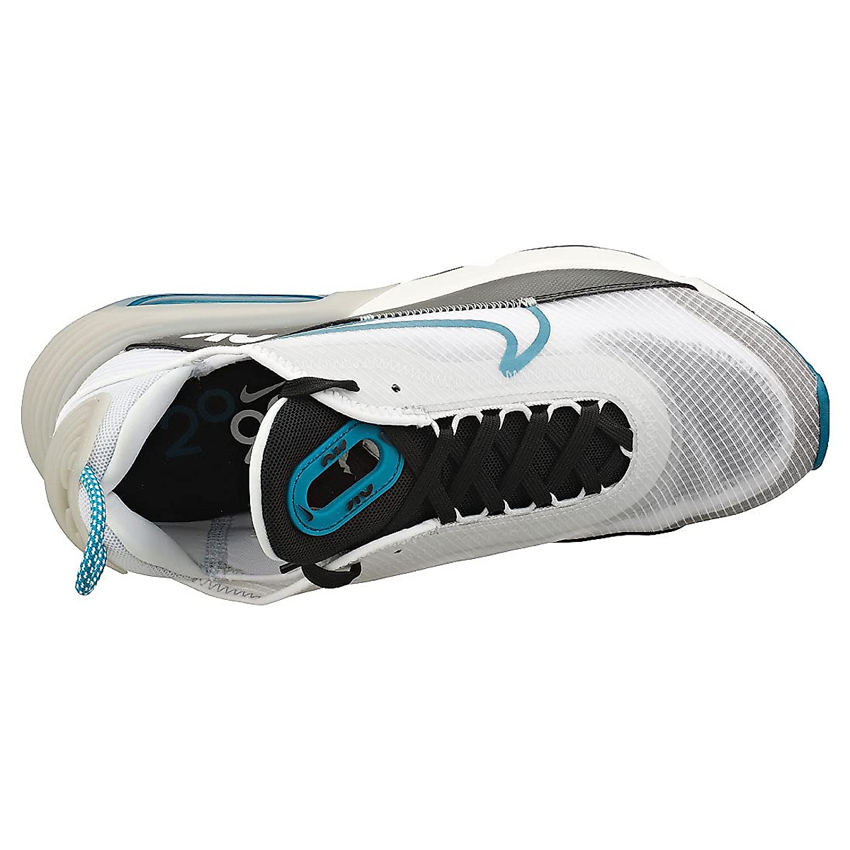 Nike Men's Running Shoe, White Green Abyss Black Pure Platinum Summit White Lt Smoke Grey, 11