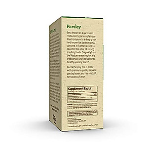 Alvita Teas Organic Herbal Tea Bags, Parsley, 24 Count