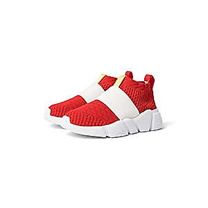 Chickadee Red Shoes – Stretch Knit Sneakers for Adult Men (us_Footwear_Size_System, Adult, Men, Numeric, Medium, Numeric_12)