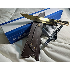 Golden Knife - El Salvador Style Knife - Made in Brazil