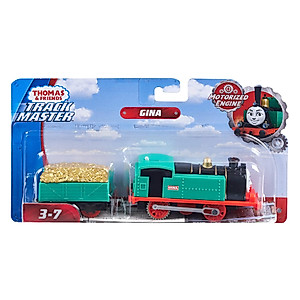 Thomas & Friends Trackmaster Gina, Motorized Toy Train Engine for preschoolers Ages 3 Years and Older, Model Number: GJX80
