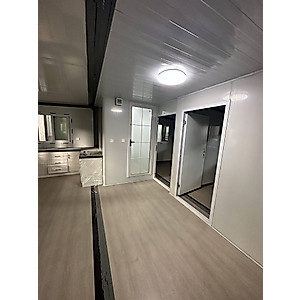 Generic Foldable Luxury Villa Expandable Portable House Foldable Container House 40 ft conter Homes, wihte