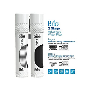 Brio 520 Series No Line Bottom-Loading Water-Cooler with Built-in 2 Stage Water-Filter