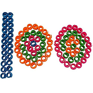 New Brothread 100pcs Thread Spool Savers / Spool Huggers - Prevent Thread Tails from Unwinding - No Loose Ends for Sewing and Embroidery Machine Thread Spools