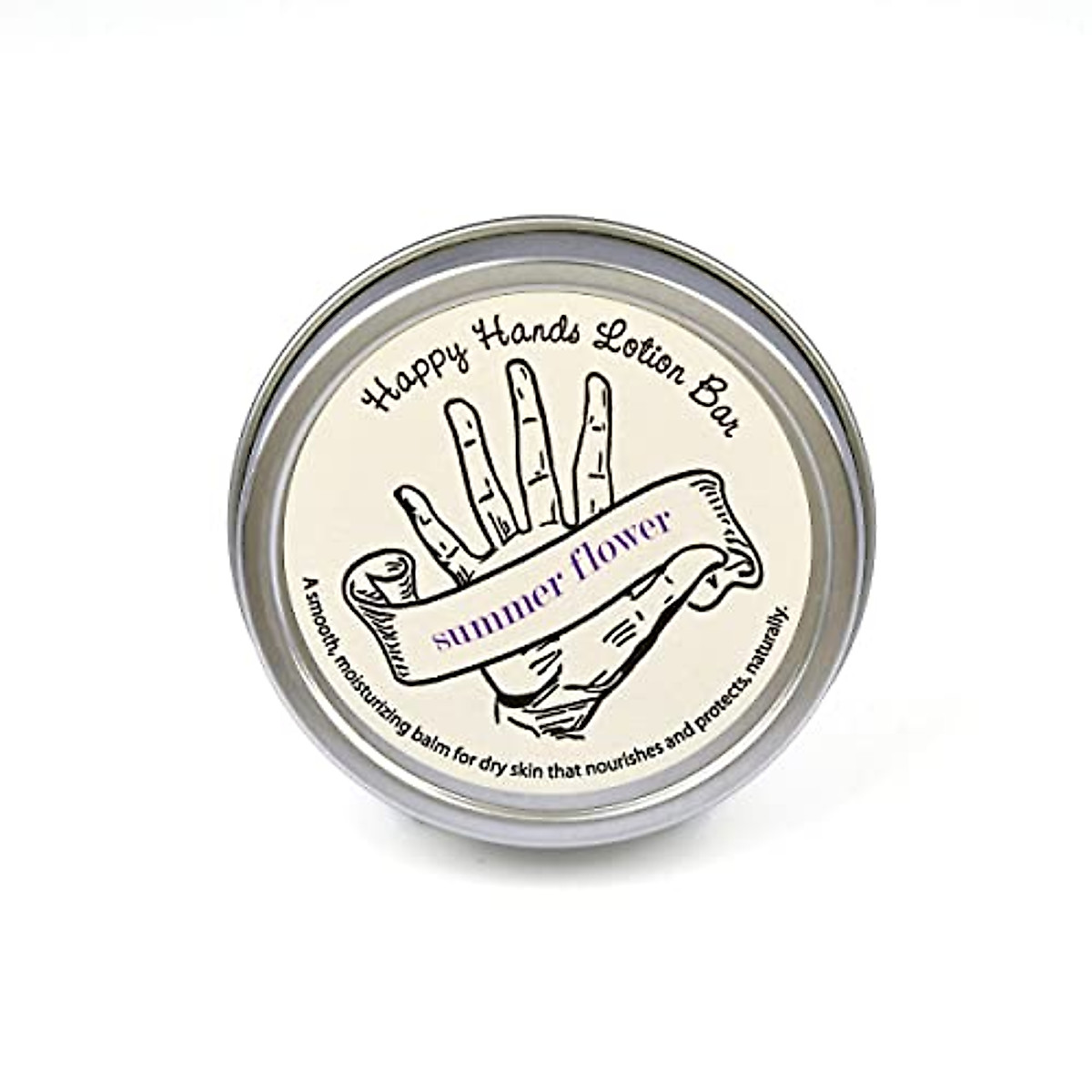 Seattle Sundries | Natural Bar Lotion Sampler Gift Set with Beeswax & Shea Butter for Women & Men. 4x (1.15oz) Solid Lotions in Travel Tins, Portable & Concentrated, for Desk & Glovebox.