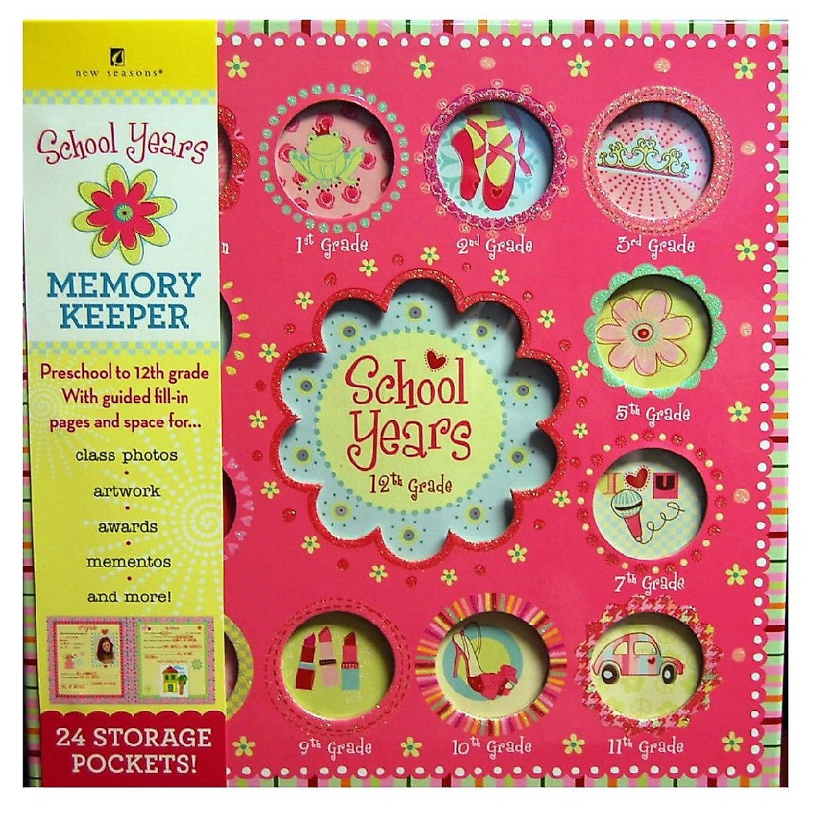Publications international School Years Sweet Memories Deluxe Album Girl Book