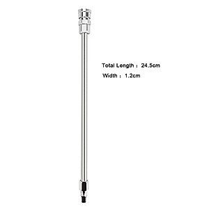 Electric Saw Extension Rod for Premium Reciprocating Machine Attachments Vac-U-Lock Air Quick Connectors Accessories 9.7 Inches