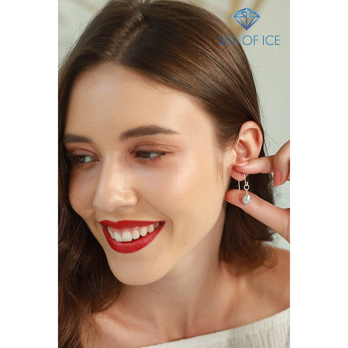 Sea of Ice 925 Sterling Silver Ear Wires Ball End French Earring Hooks for Drop Dangle Earrings Jewelry Making, DIY Jewelry Findings Parts 24 Pcs/ 12 Pairs