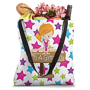 I'm A Gymnast Gymnastics Bag Girls Gift Tote Bag