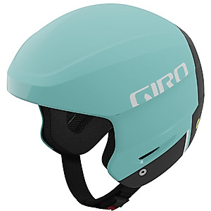 Giro Strive MIPS Race Ski Helmet for Men, Women & Youth - Matte Charcoal/Cool Breeze - L (57-59 cm)