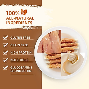 Jungle Calling Dog Treats, Chicken Wrapped Rawhide Sticks for Dogs, Delicious and Nutritious Training Reward Treats and Dog Chews Snacks, 6 oz