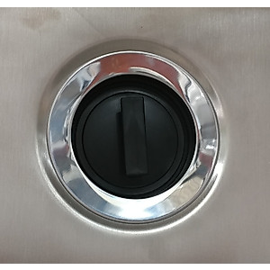 Garbage Disposal Splash Guard/Sink Baffle and Bonus Sink Stopper, Fits Whirlaway, Waste King, Sinkmaster and GE Models - Guard Measures 3 1/8 inch