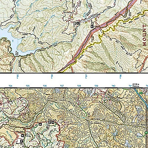 Mount Tamalpais, Point Reyes Map (National Geographic Trails Illustrated Map, 266)