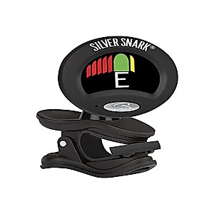 Snark 2 Clip-on All Instrument Tuner-Black/Silver (SIL2-BLACK)