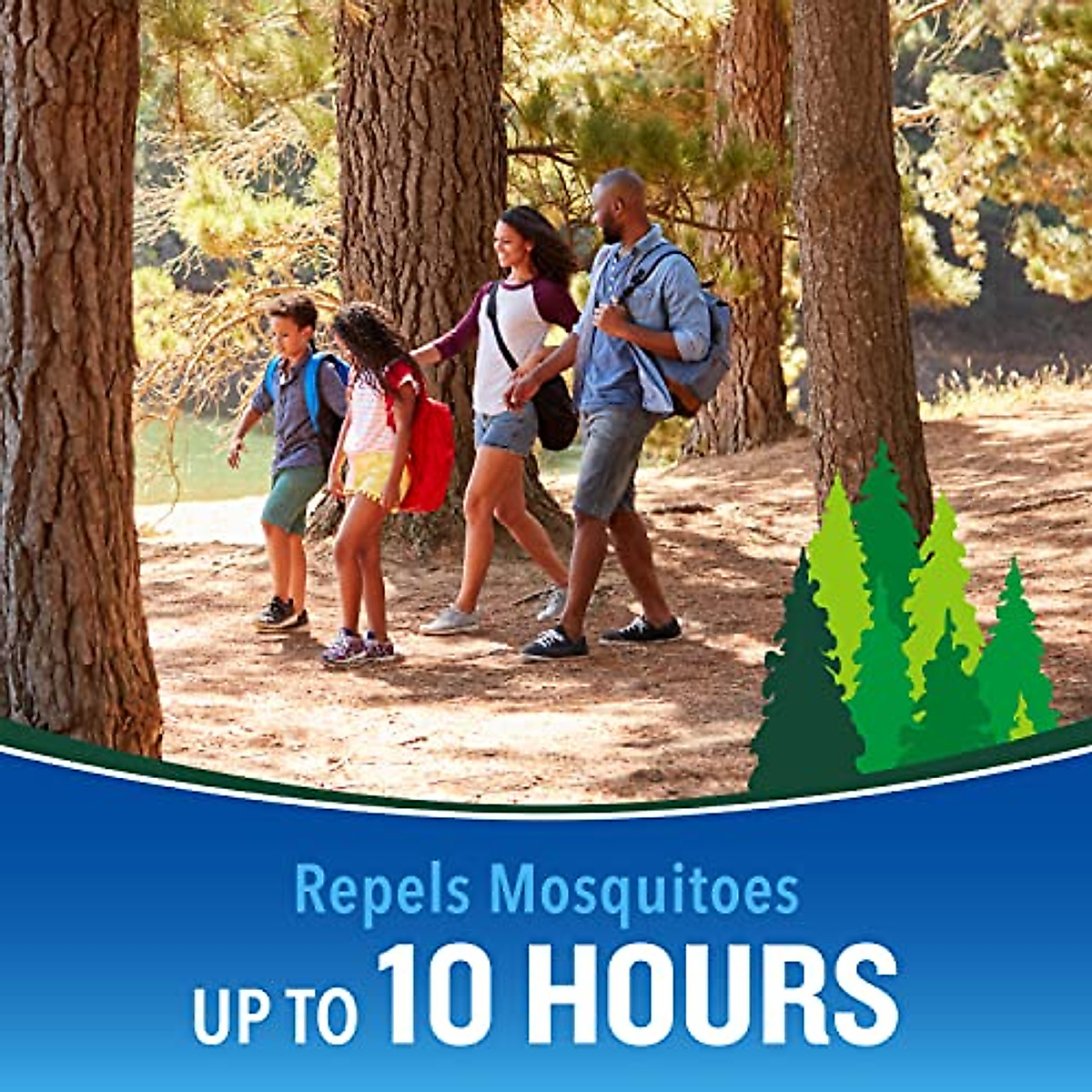 Cutter Backwoods Insect Repellent (2 Pack), Repels Mosquitos for Up To 10 Hours, 25% DEET, 6 Ounce (Aerosol Spray)