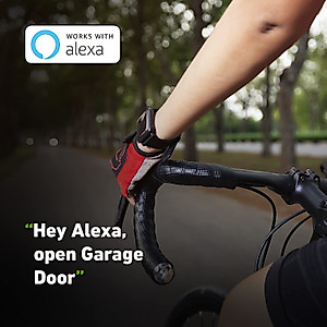 ismartgate LITE Smart Garage Door Opener Remote, APP Control, Compatible with Apple Homekit, Amazon Alexa, Google Assistant, IFTTT, Compatible with All Garage doors. Wireless sensor included.