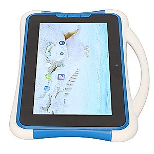 YOKAM Kids Tablet Eye Protection Kids Screen Science Tablet 5G WiFi Support 3G Network 1GB Plus 32GB for Boys and Girls US Plug
