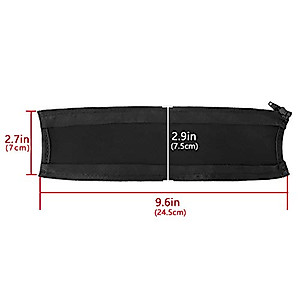 Geekria Headband Cover Compatible with Plantronic BackBeat PRO, PRO+, PRO 2, Wireless Noise Canceling Headphones/Headband Cushion/Easy DIY Installation No Tool Needed (Black)