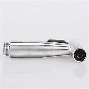 PECC Bidet Sprayer Head Only Stainless Steel Hand Held Toilet Bidet Shower Head Spray Cloth Diaper Sprayer Head Only for Personal Hygiene And Bedpan WC Spray