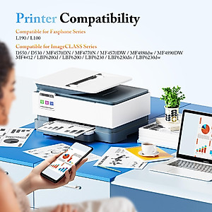 LxTek Compatible Toner Cartridge Replacement for Canon 128 CRG128 to use with ImageCLASS D530 D550 MF4570dw MF4570dn MF4770n FaxPhone L190 L100 Printer Tray (Black, 2 Pack)