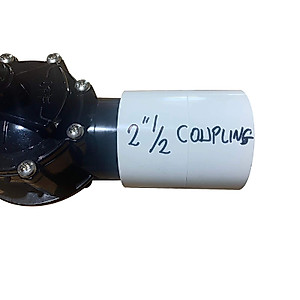 FibroPool Swimming Pool Diverter Valve - 2 Inch - 2 Way - Positive Seal & Non Lube Replacement Valve for Pools and Spas