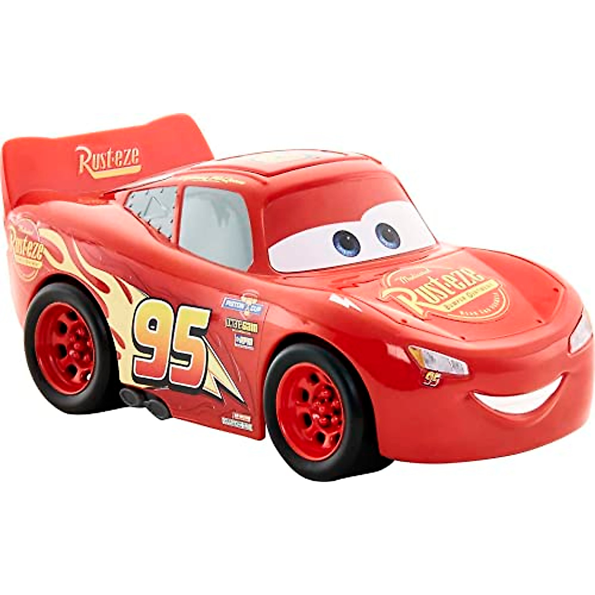 Mattel Pixar Track Talkers Toy Vehicles, Lightning Mcqueen Talking Car, Collectible Character Car, 5.5-Inch