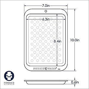 Nordic Ware Crisping Tray, Silver