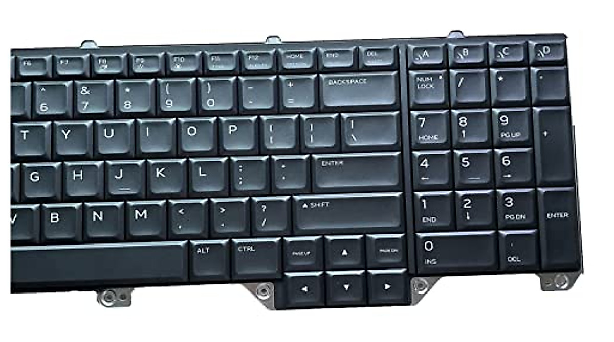 Sierra Blackmon Alienware RGB Keyboard - Backlit US Layout