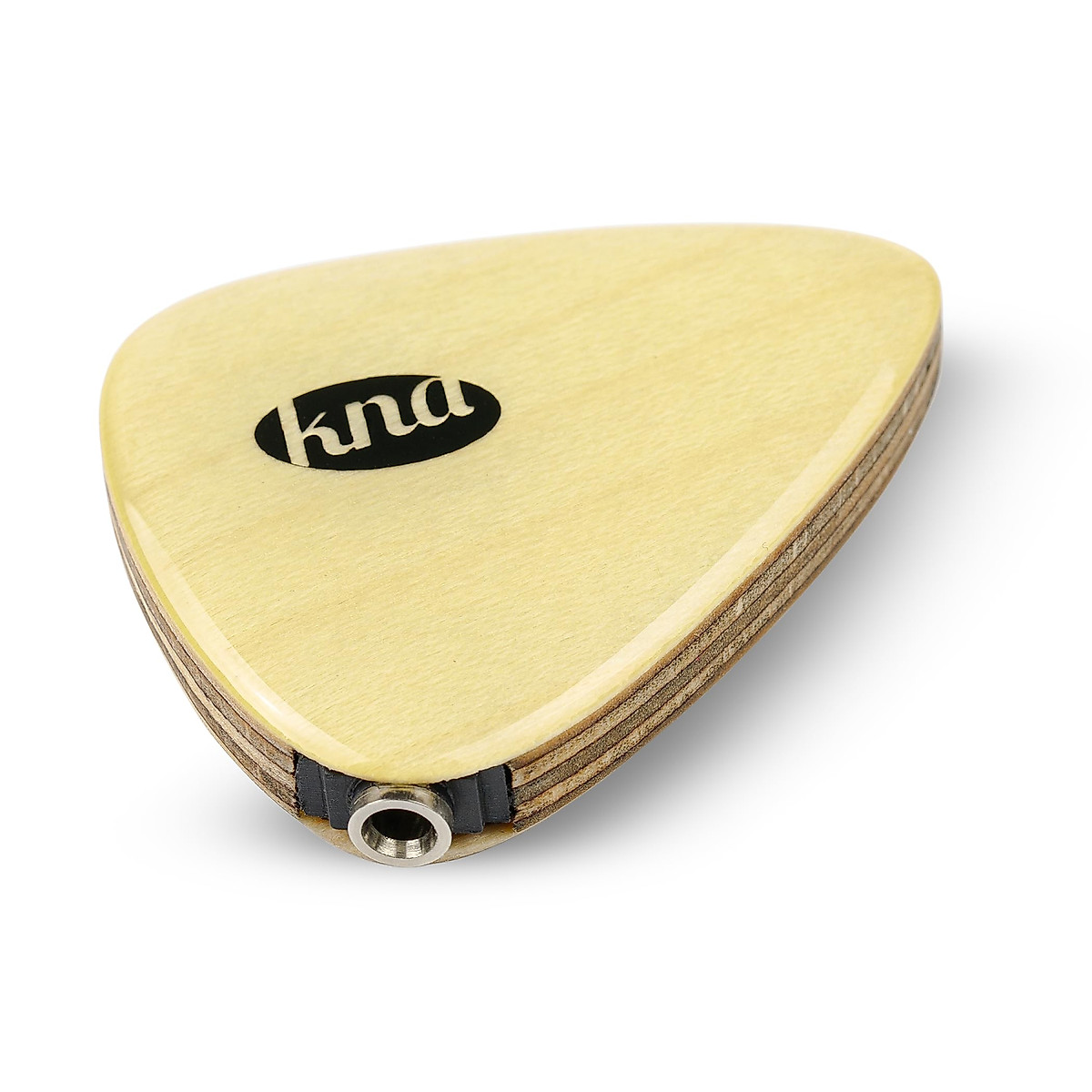 KNA Pickups 6 String Universal Stick-on Piezo Acoustic Instrument Pickup with Volume Control (AP-2),Ivory