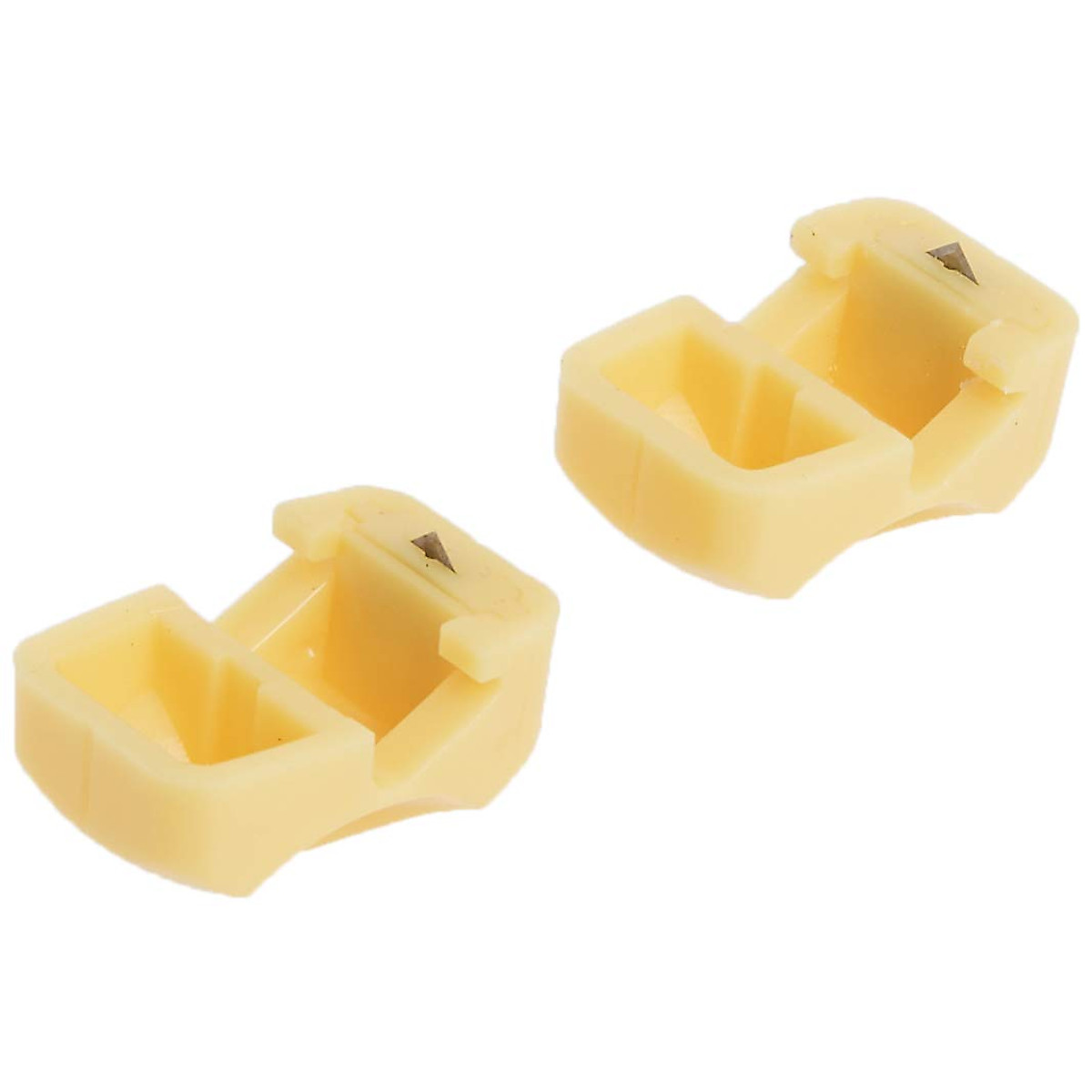 Westcott Paper Trimmer Titanium Bonded Replacement Cutting Blades for use with Trimmers 13782 and 13779, Pack of 2 (13780),Yellow