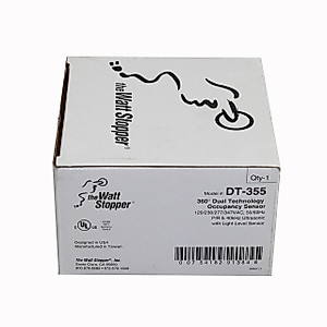 Legrand - Pass & Seymour Wattstopper® Dual Technology Low Profile Ceiling Mount Occupancy Sensor 100-347 VAC, 360°
