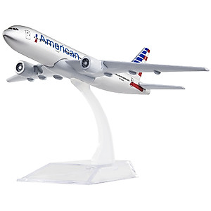 Busyflies Model Airplane 1:400 Scale Die-cast Planes Model Alloy American Airlines B777 Metal Aircraft Model Plane Model for Birthday Gifts