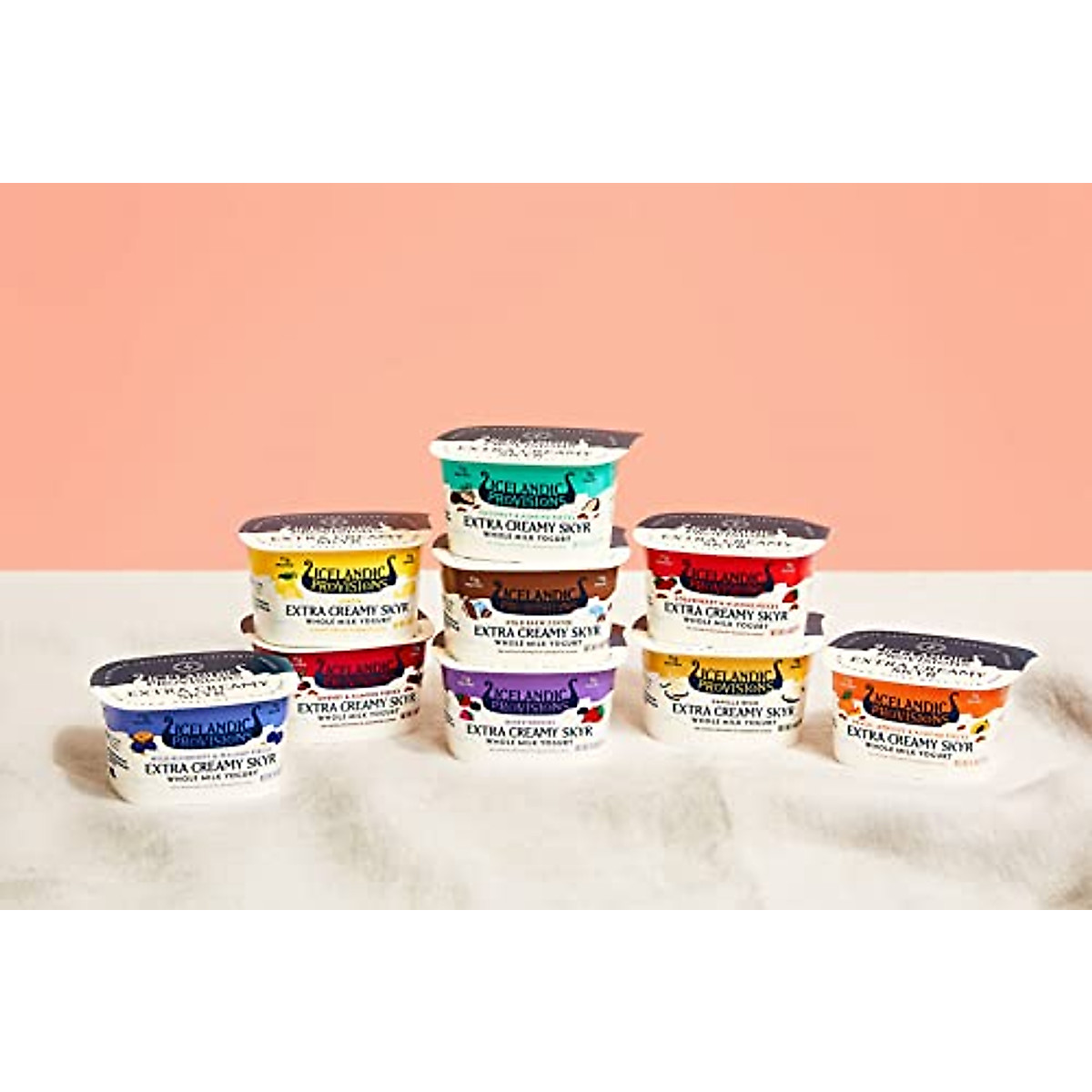 Icelandic Provisions Extra Creamy Skyr Lemon Whole Milk Yogurt, 4.4 oz