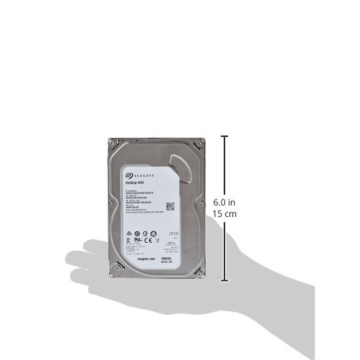 (Old Model) Seagate 1TB Desktop HDD Sata 6Gb/s 64MB Cache 3.5-Inch Internal Bare Drive (ST1000DM003)