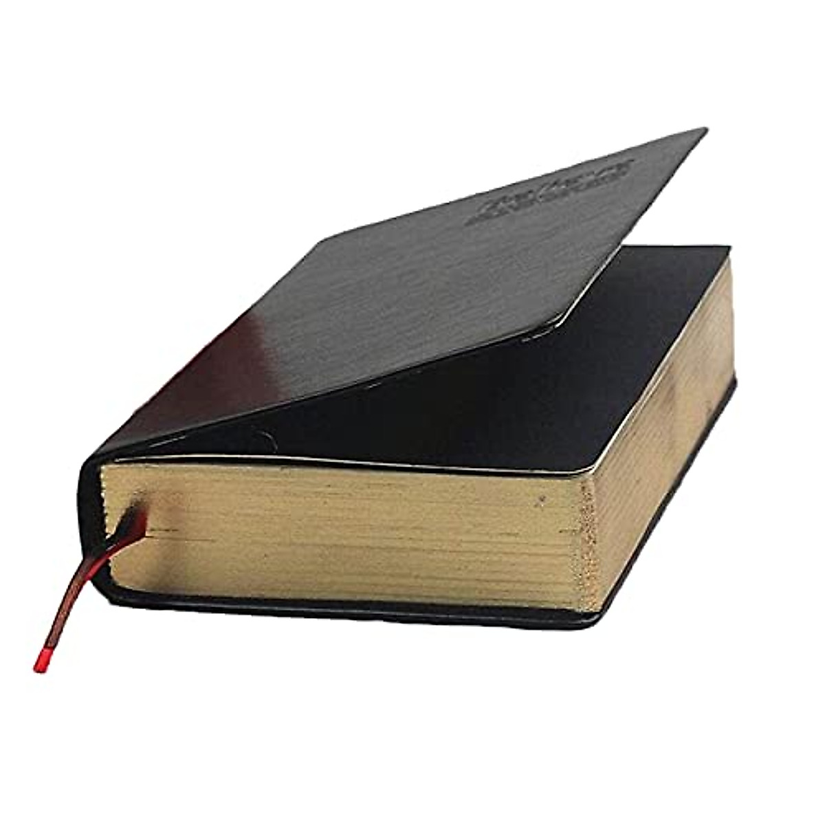 Thick Journal with Golden Rim,Blank Premium Papers,Hardcover Notebook with Black Soft Faux Leather Cover,440 Pages 220 Sheets 5x7 inches Sketchbook for Writing Drawing