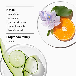 Clinique Happy Heart Eau de Parfum Spray - Perfume for Women | Notes of Mandarin, Cucumber, Yellow Primrose, Water Hyacinth, + Blonde Wood, 1.7 Fl Oz