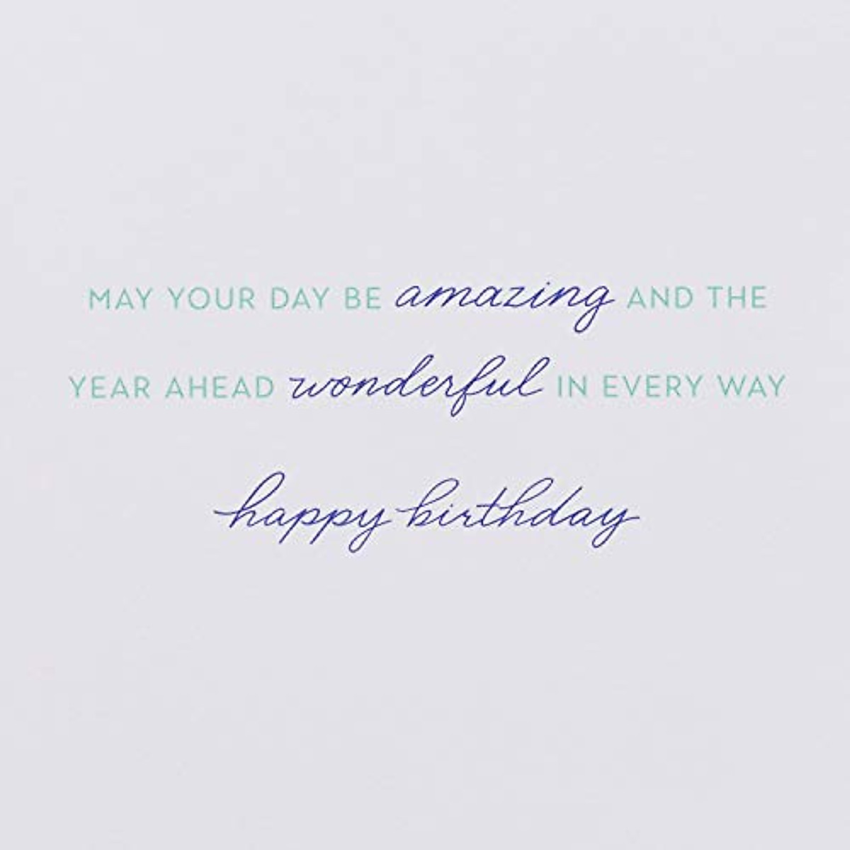 Papyrus Birthday Card (Wonderful Happy Birthday)